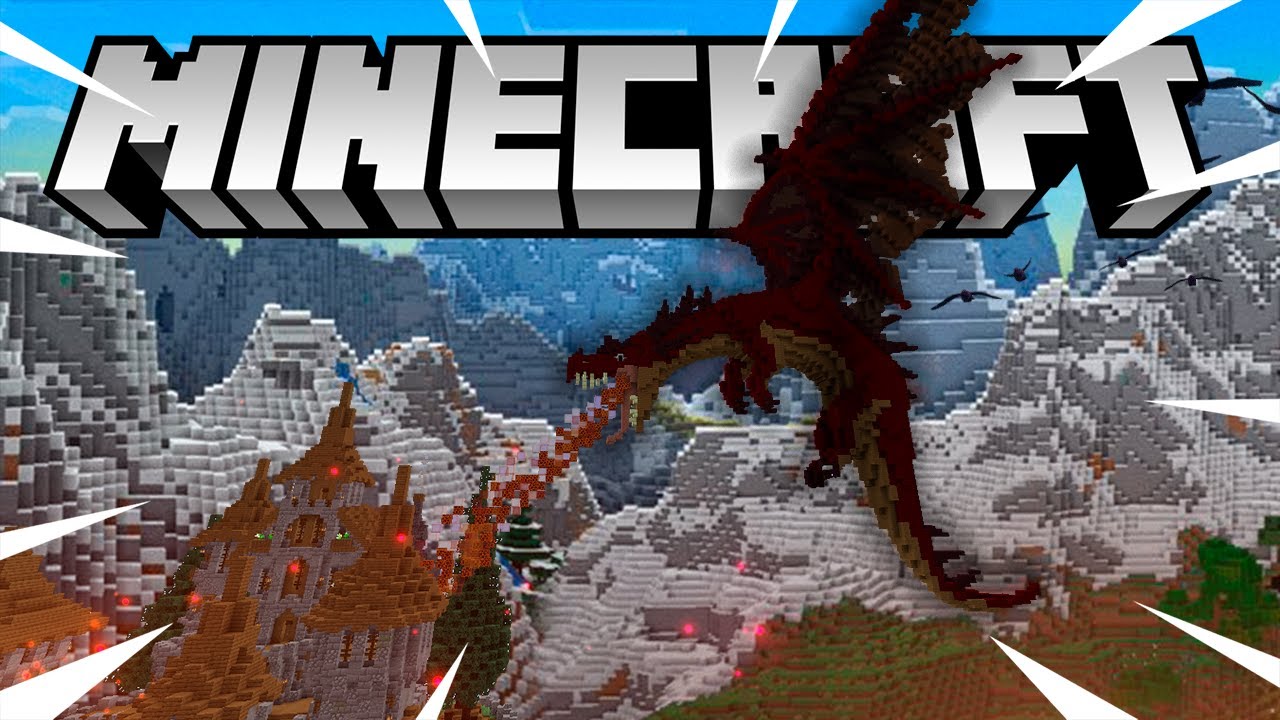 EU CONSTRUI um MEGA DRAGÃO no MINECRAFT SURVIVAL!! - Minecraft Survival ...