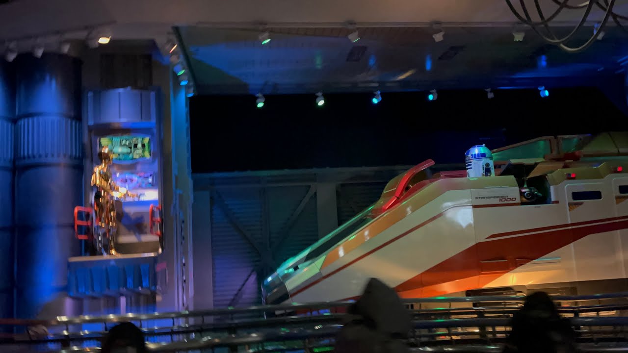 Star Tours The adventure continue at Disneyland - YouTube