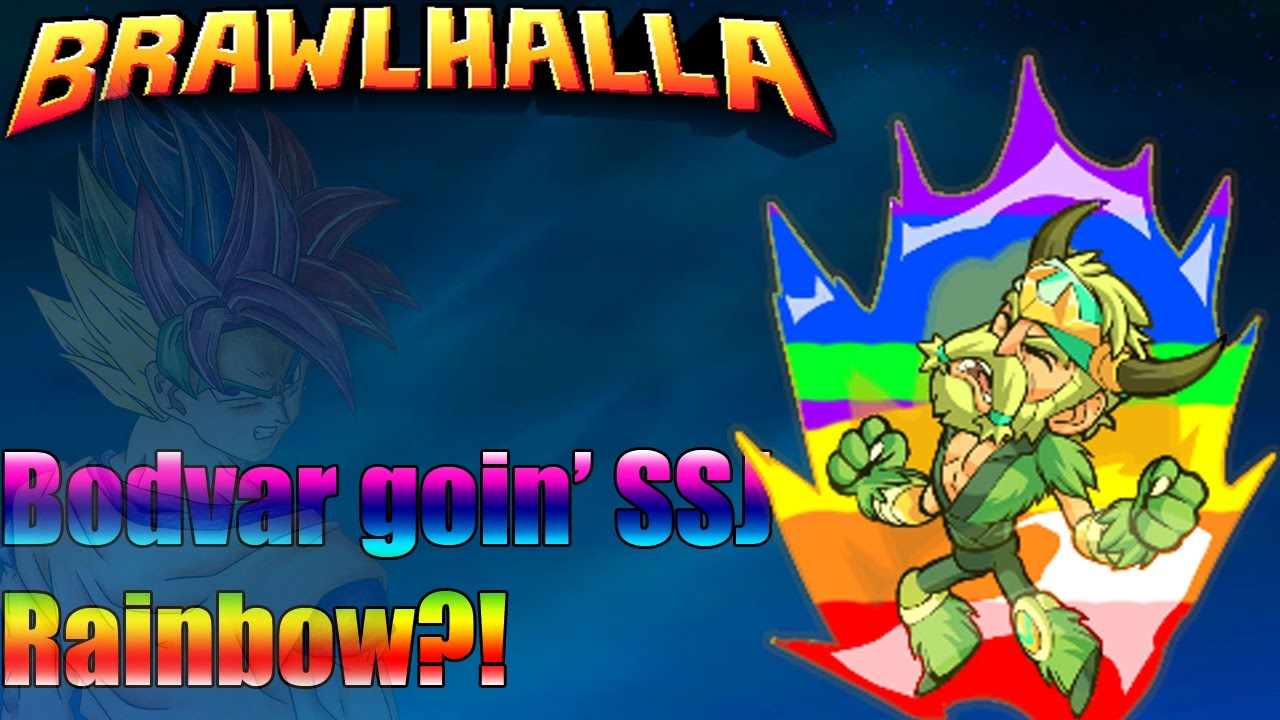 rainbow taunt TO THE NEXT LEVEL | First Modded Brawlhalla Taunt? - YouTube
