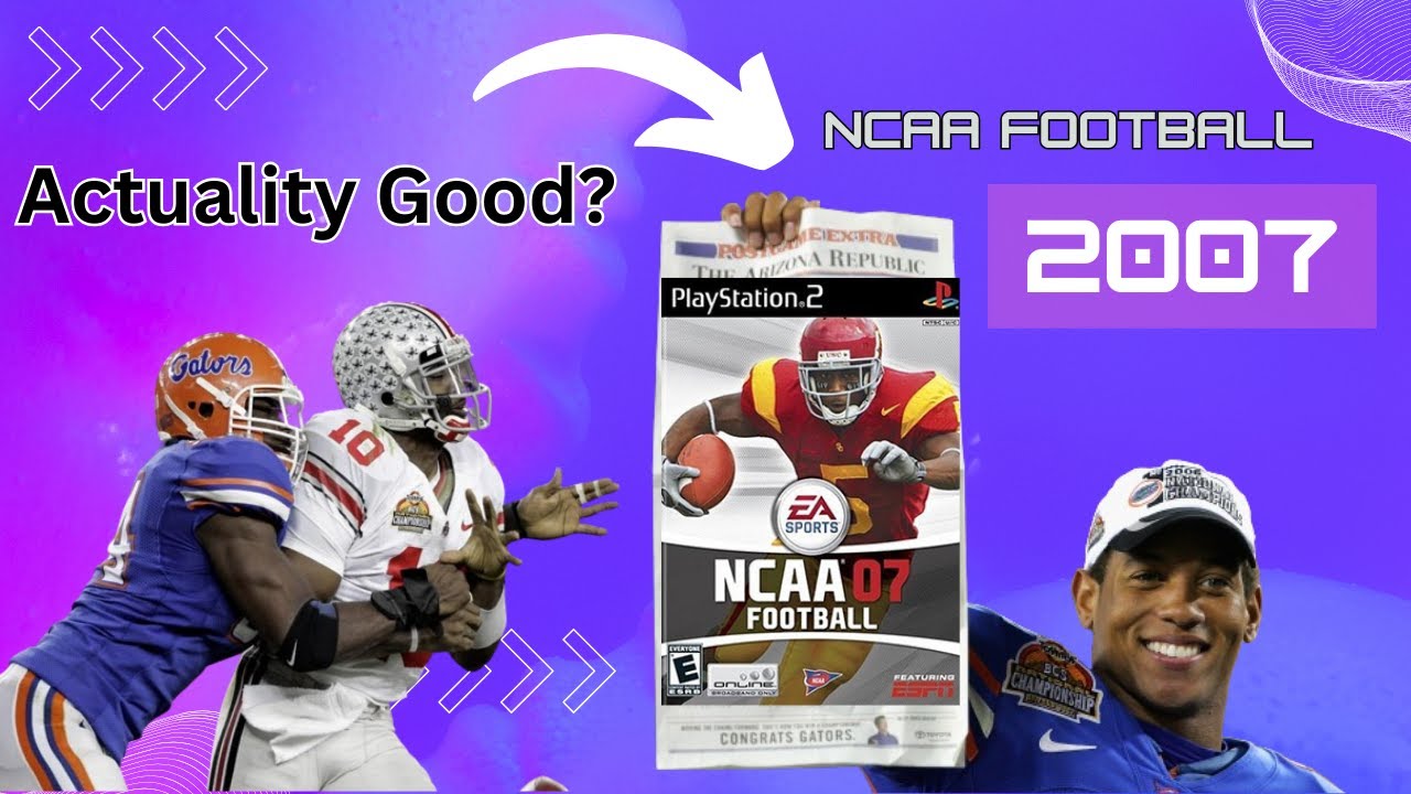 The Forgotten NCAA Football Game? (NCAA Football 2007) - YouTube