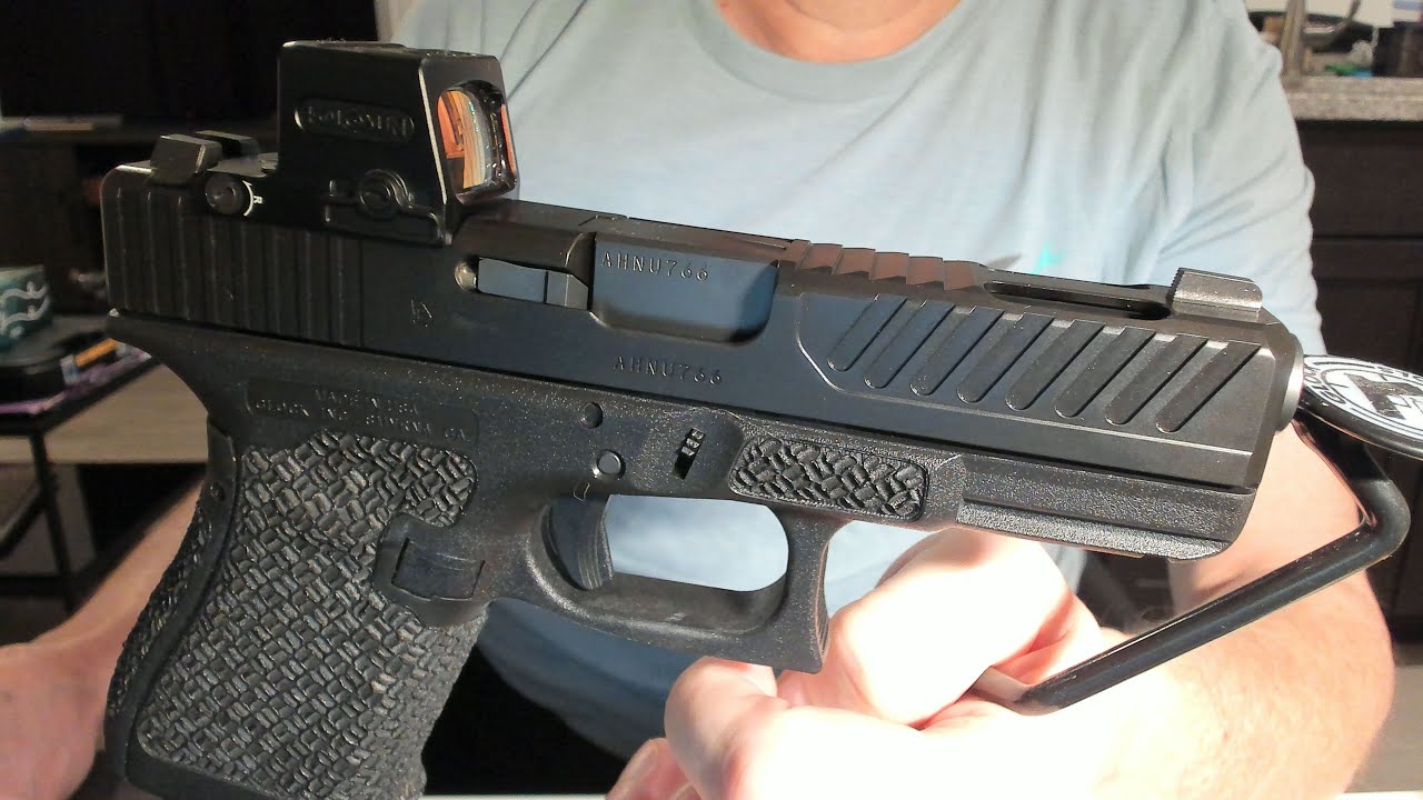 Glock 19C - Maple Leaf Firearms & Tommy Gunn Stippling - YouTube