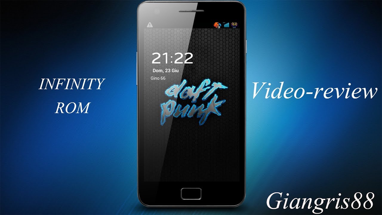 Infinity Rom Galaxy S2 - YouTube