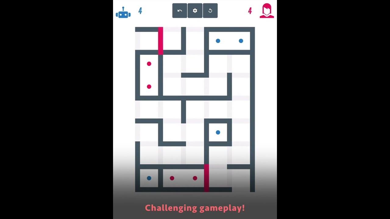 The hardest dots and boxes game: Dots & Boxes Ultimate - YouTube