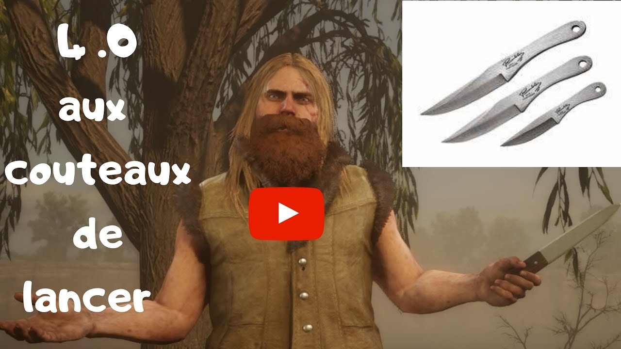 RED DEAD REDEMPTION 2: COUTEAUX DE LANCER🔪ONLINE🔪 - YouTube