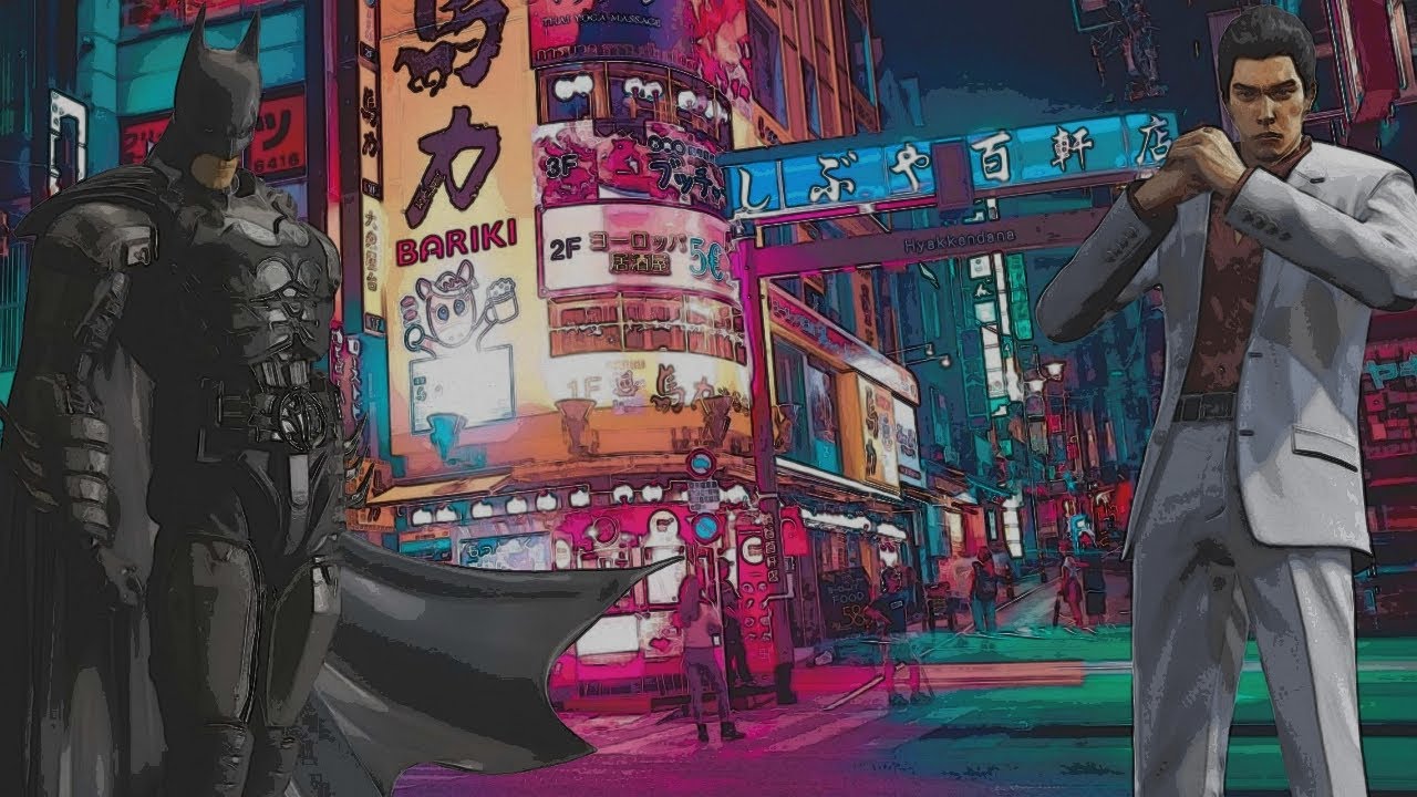 Fire Pro Wrestling World: Batman vs. Kazuma Kiryu - YouTube