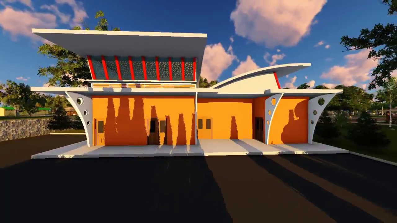 Redesain Pemandian Biras TN wasur merauke || T.A arsitektur unmus - YouTube