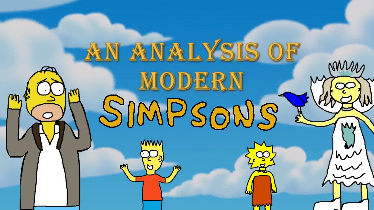 An Analysis of Modern Simpsons - YouTube