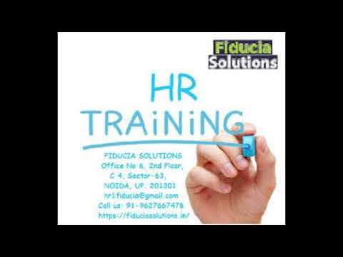 Fiducia Solutions- HR Training Course in Noida - YouTube
