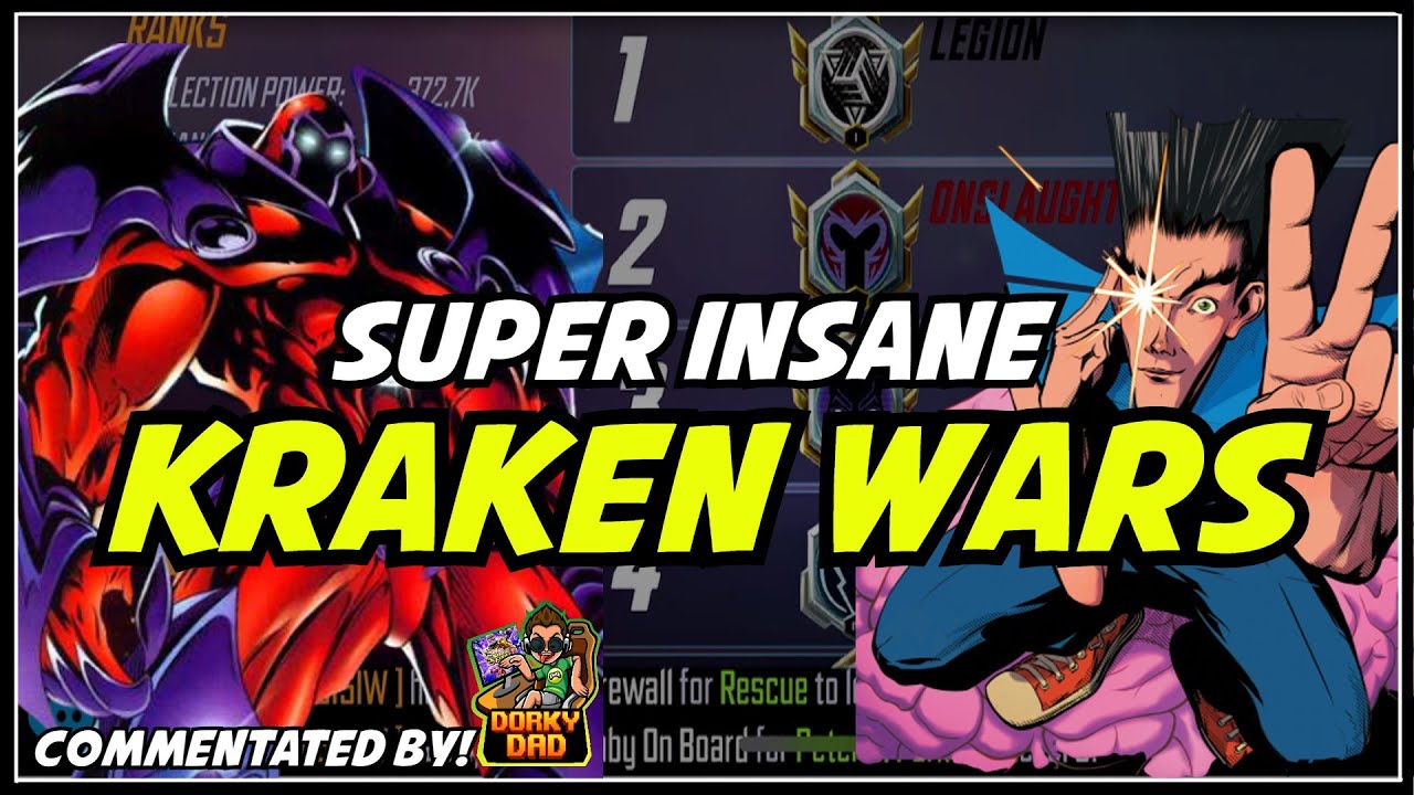 The Marvel Strike Force Super Bowl! Onslaught Vs Legion Mega War Match ...