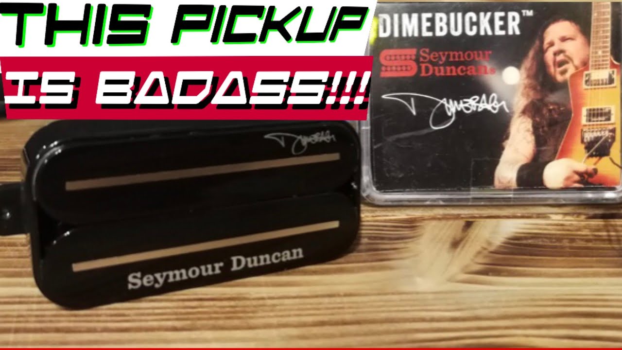 Installing The Seymour Duncan Dimebucker - YouTube