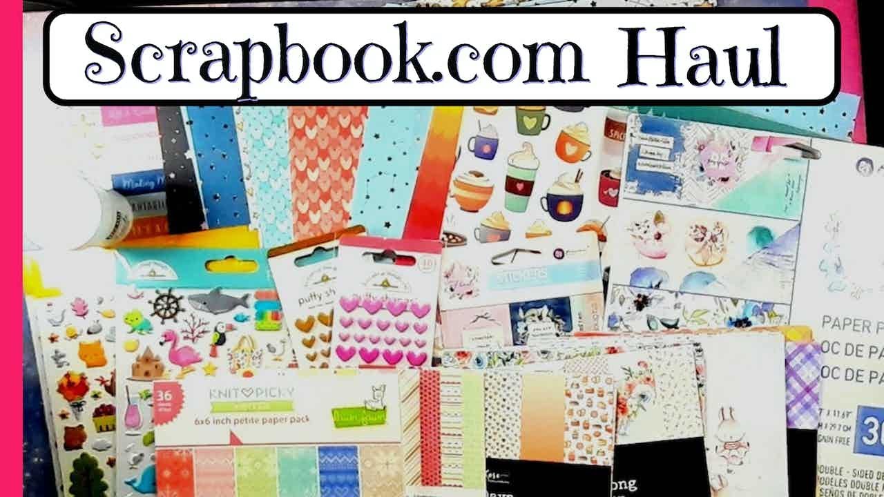 Scrapbook.com Haul: Black Friday Shopping! Paper Rose, Lawn Fawn ...