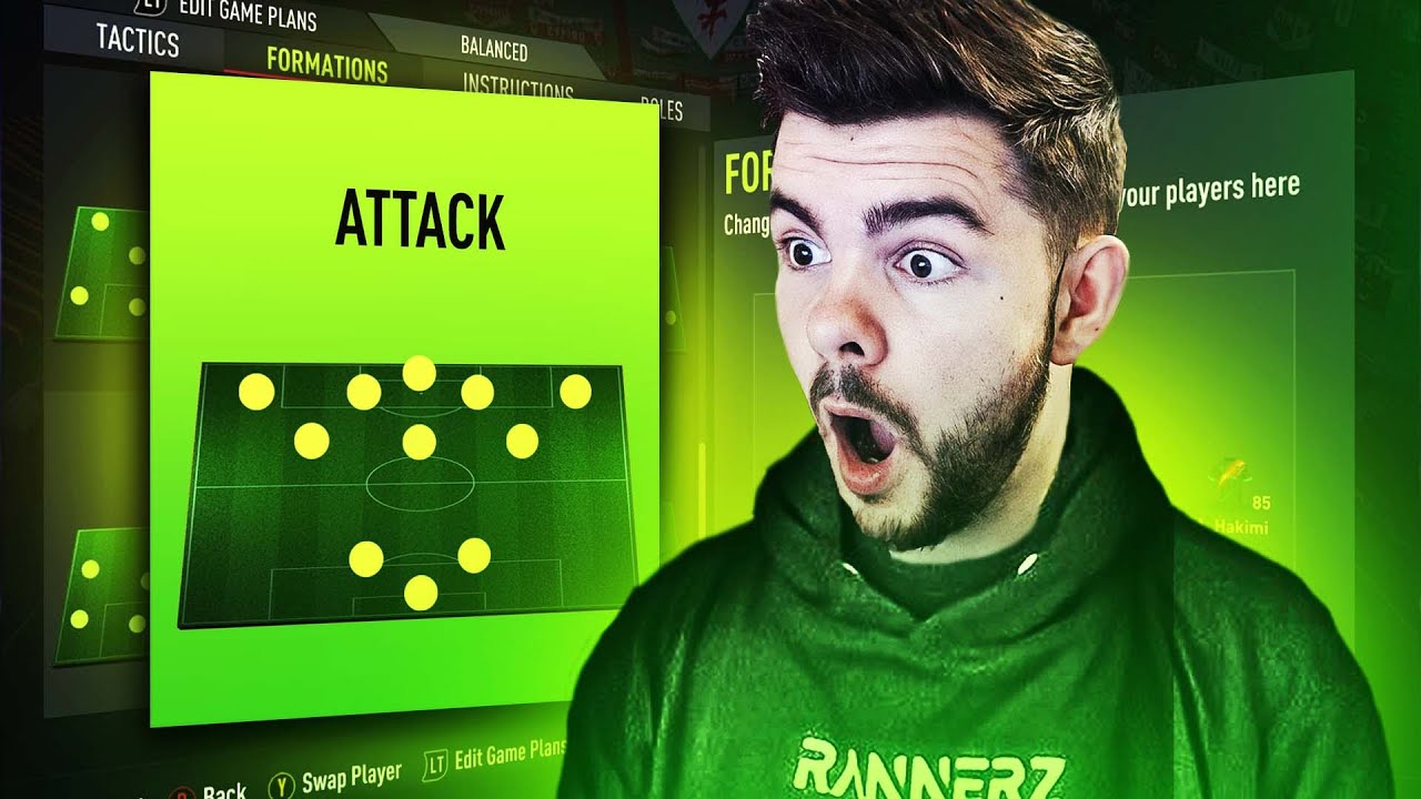 BEST ATTACKING FORMATION!! 4-3-1-2 CUSTOM TACTICS AND INSTRUCTIONS ...