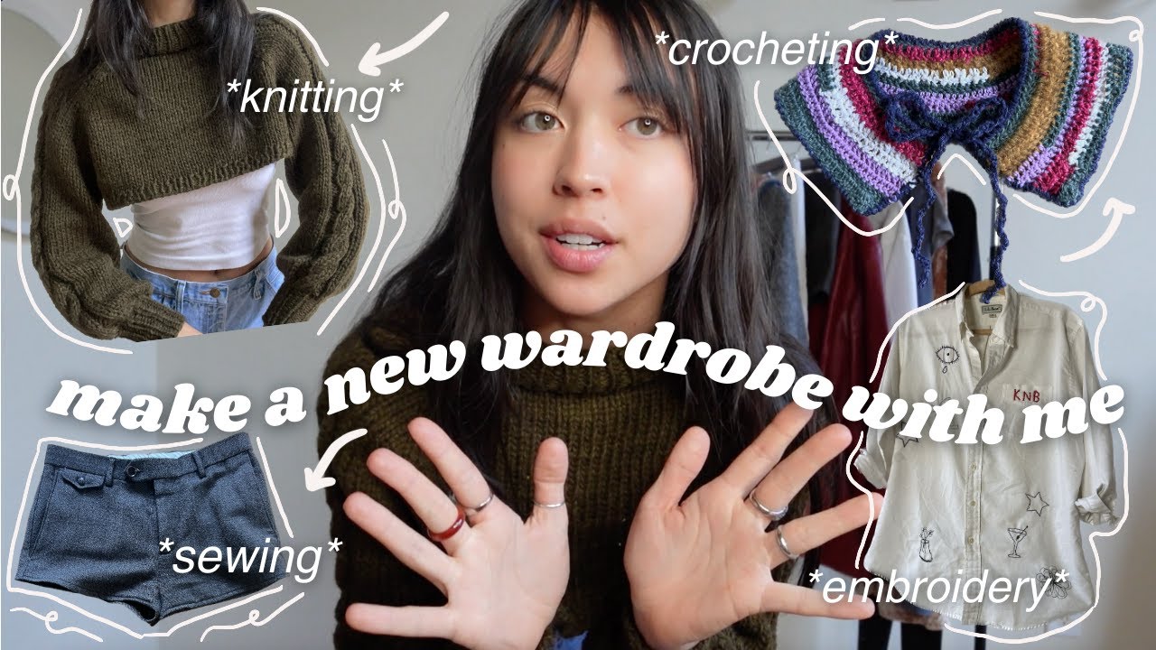 *attempting* to make a new wardrobe in 6 days - YouTube