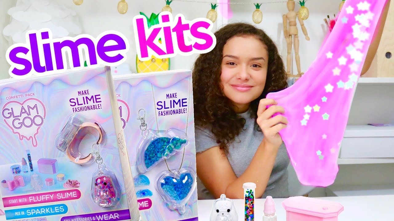 Ambi C | GLAM GOO SLIME KIT DIY | Toy Unboxing - YouTube