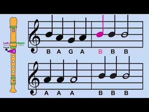 Recorder Karate: Merrily We Roll Along Recorder Play-Along - YouTube