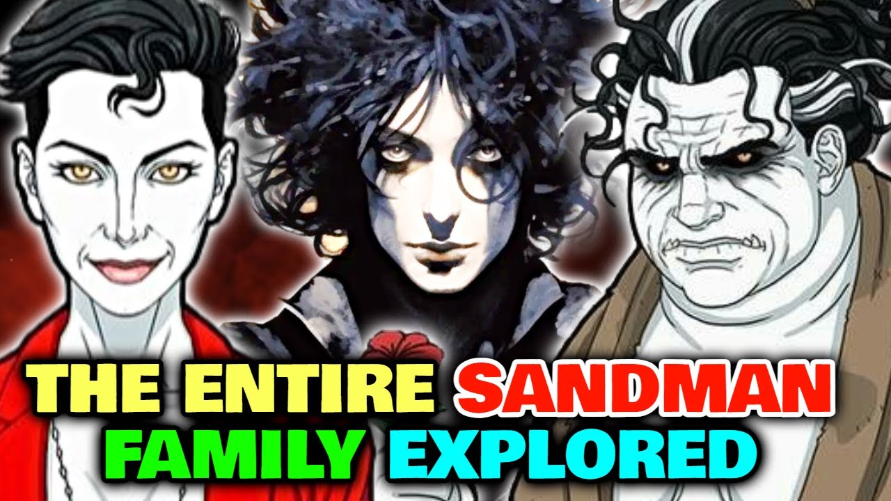 16 (Every) God Like Sandman's Family Members - Backstories Explored ...