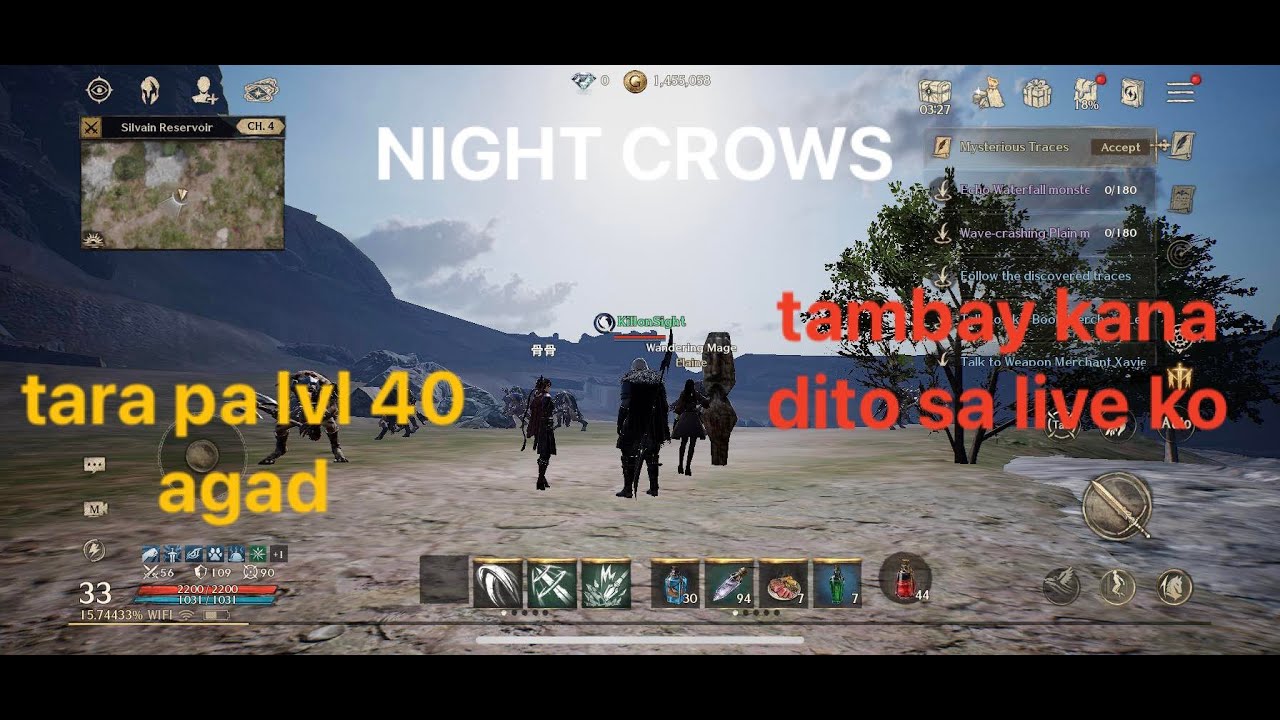 🔴NIGHT CROWS ! #2 HELLO - YouTube
