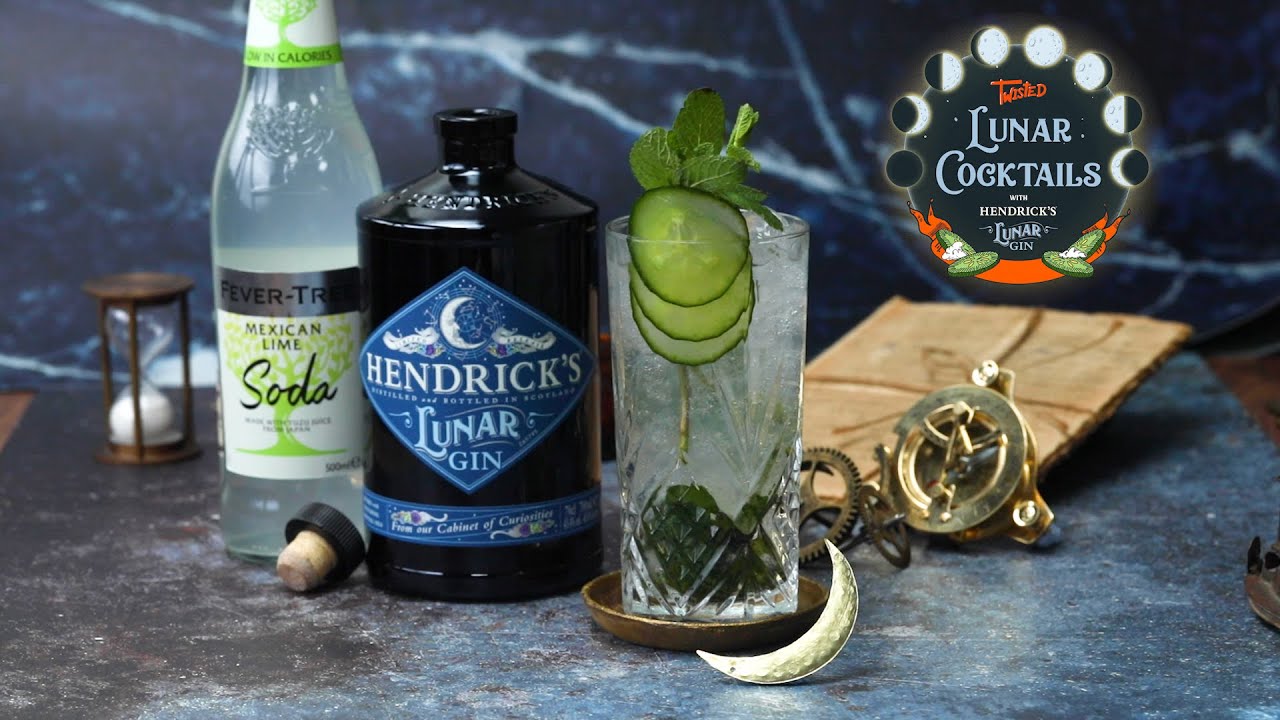 Southside Of The Moon Mojito with Hendrick's Lunar Gin - YouTube