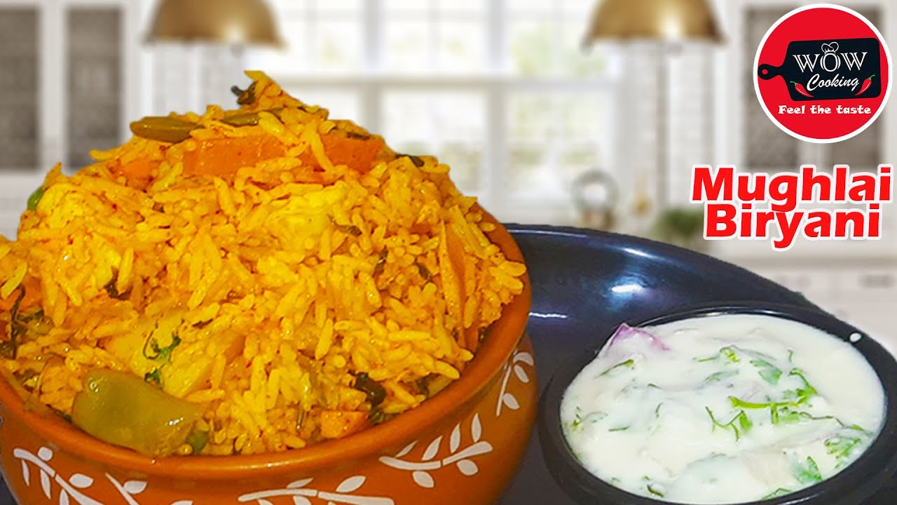 Mughlai Biryani | Mughlai Biryani veg | mughlai vegetable biryani ...