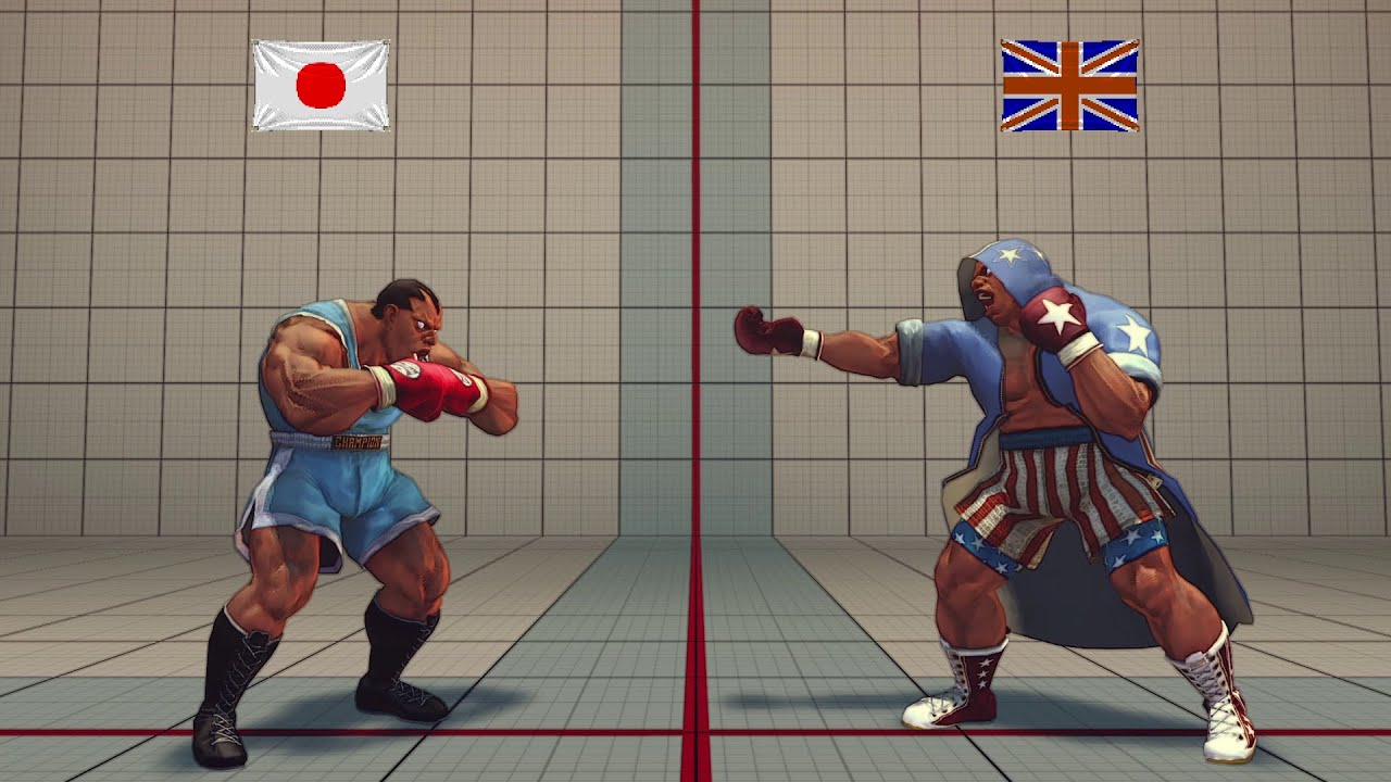 M. Bison / Balrog (Boxer) Taunts ~ Ultra Street Fighter IV - YouTube