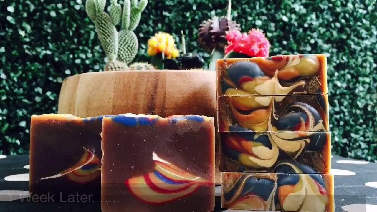 Tear Drop Swirl Soap by discolor fragrance - YouTube