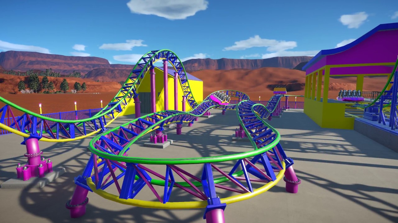 WILD - Gerstlauer EuroFighter Compact Roller Coaster (Planet Coaster ...