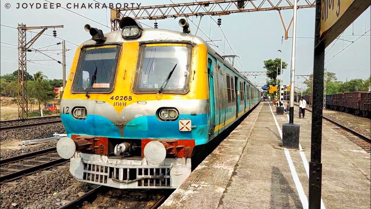 Unique And Delightful Aerodynamic Face Emu Local Train Of Indian ...