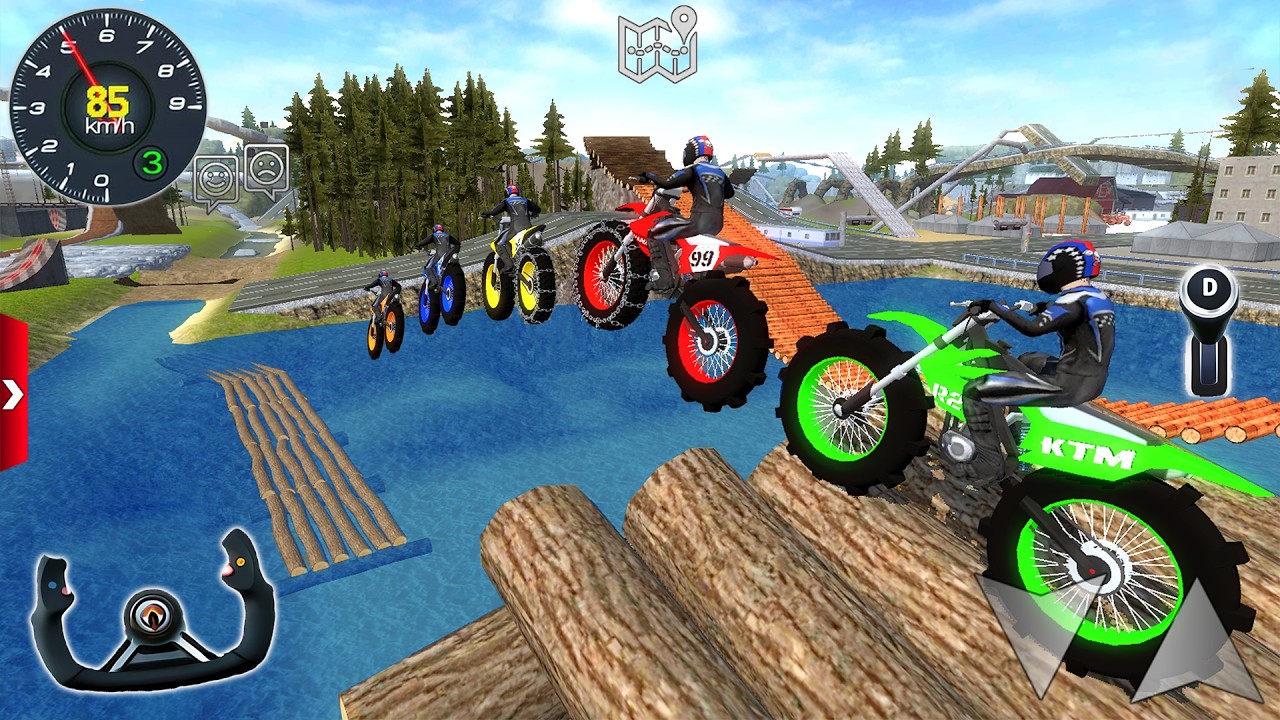 Impossible Motor Bike Racing Tracks Simulator 3D - Uphill Offroad ...