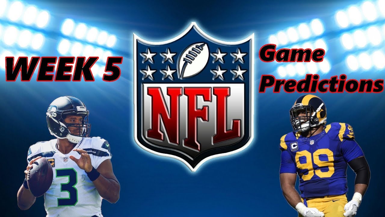 NFL Week 5 2019 Game Predictions (onion and bowl's picks) - YouTube