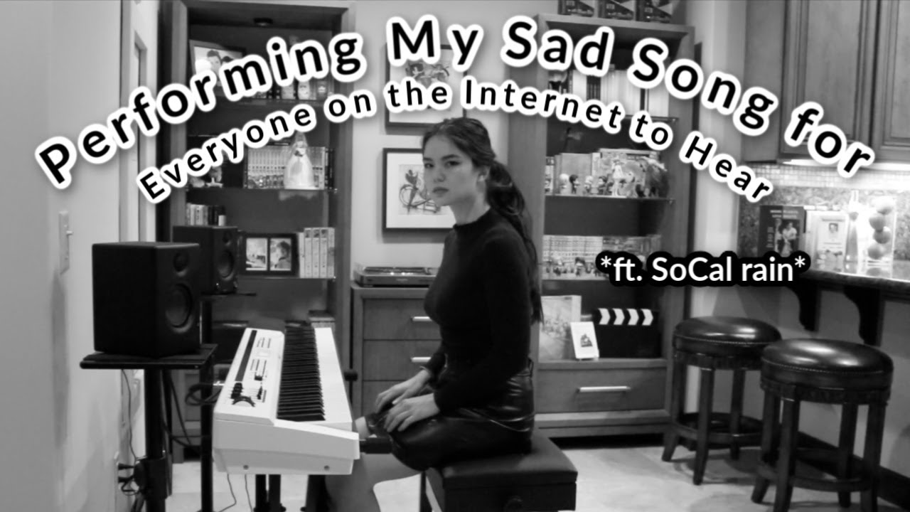 Playing Sad Piano Music On A Rainy Day - YouTube