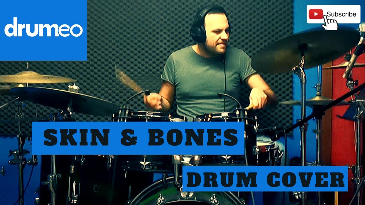 Skin & Bones - Drum Cover - Drumeo - YouTube