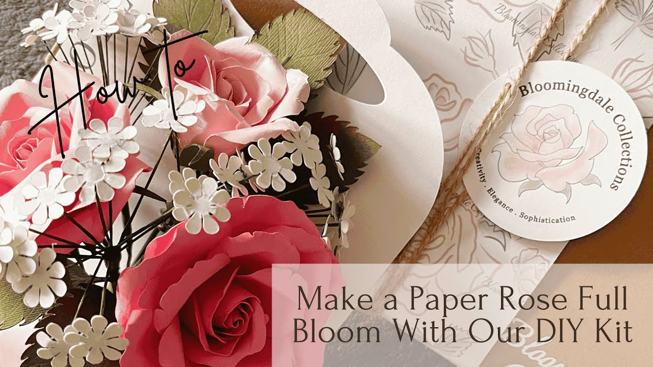 How to Make Realistic Ecuadorian Paper Roses | Easy DIY Paper Roses ...