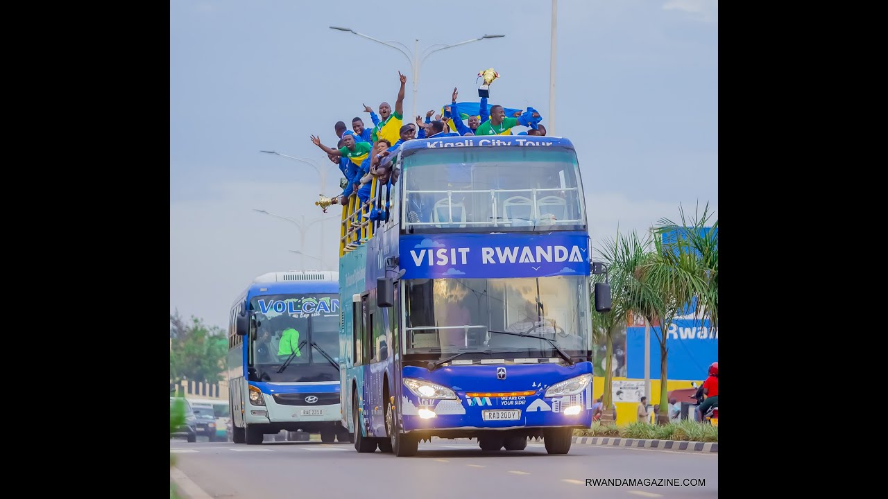 Igikombe cya Handaball u Rwanda rwegukanye cyazengurukijwe Kigali ||Wa ...