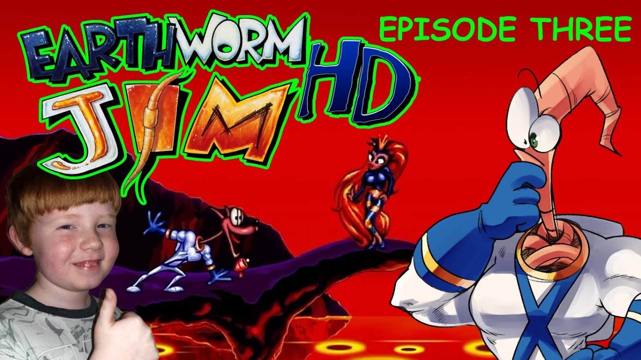 Earthworm Jim HD Playthrough Episode 3 - Xbox One Gameplay - YouTube
