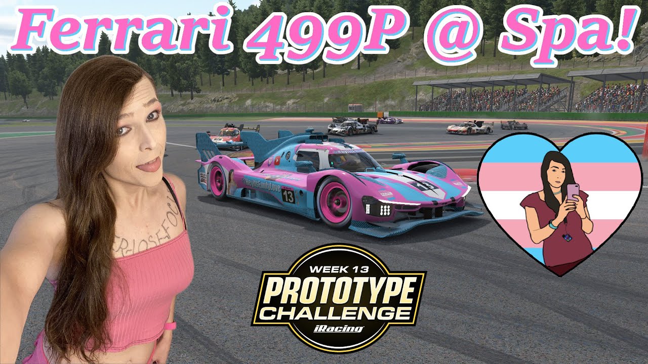 Ferrari 499P @ Spa! My First Race In The New Car! - YouTube