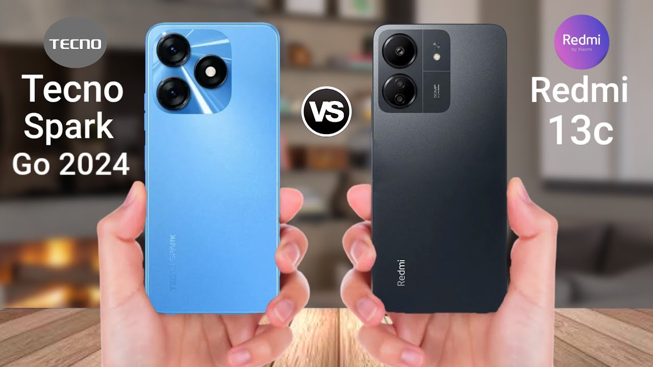 Tecno spark Go 2024 Vs Redmi 13c Specs Comparison - YouTube