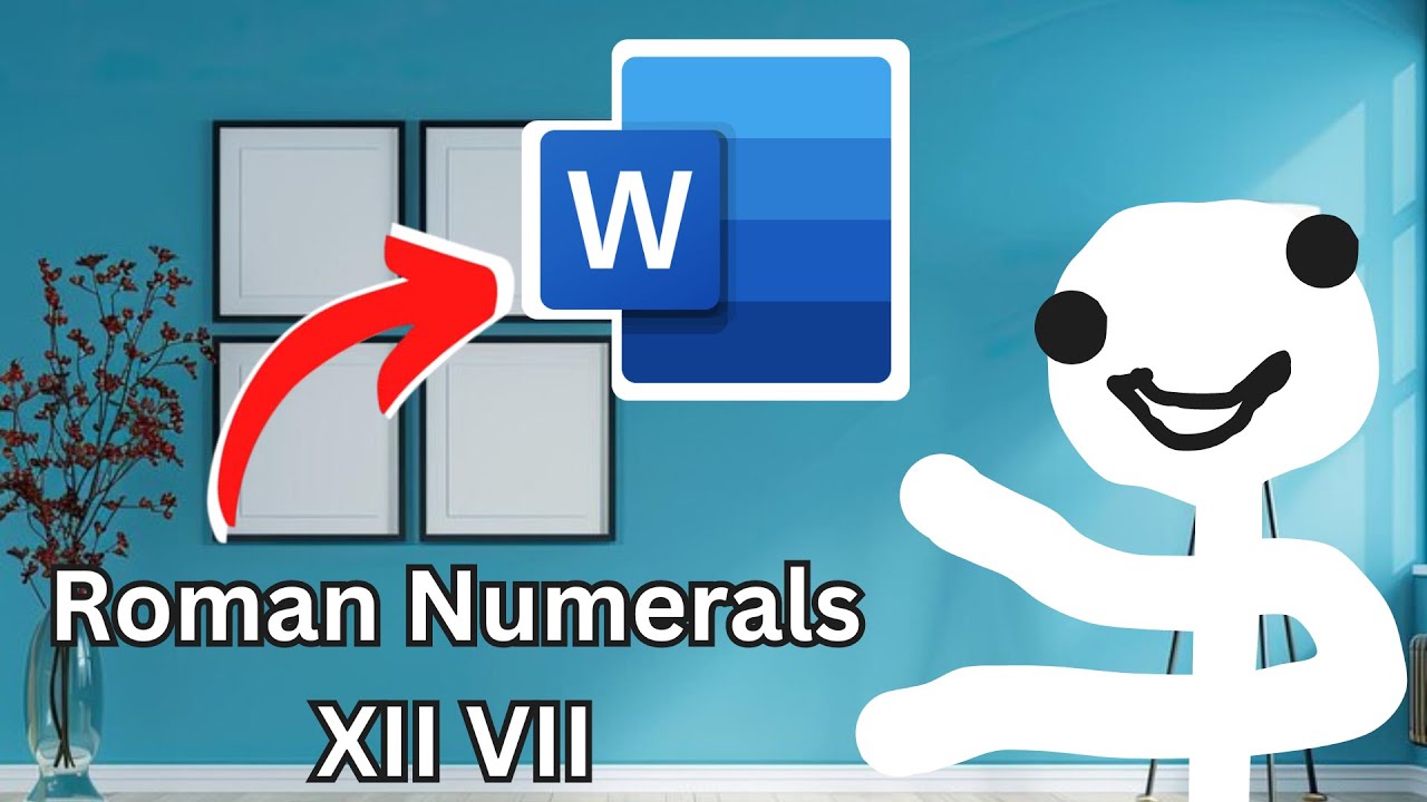 How To Add Roman Numerals In Word YouTube How To Add Roman Numerals In Word YouTube