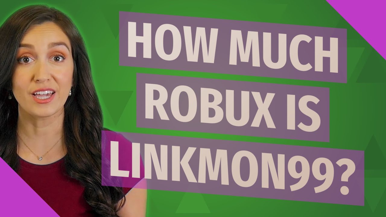 How much Robux is linkmon99? - YouTube