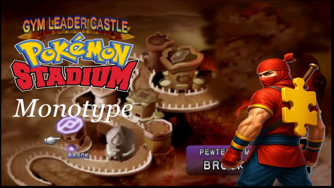 Pokémon Stadium — Gym Leader Castle Monotype (Rentals Only) Challenge ...