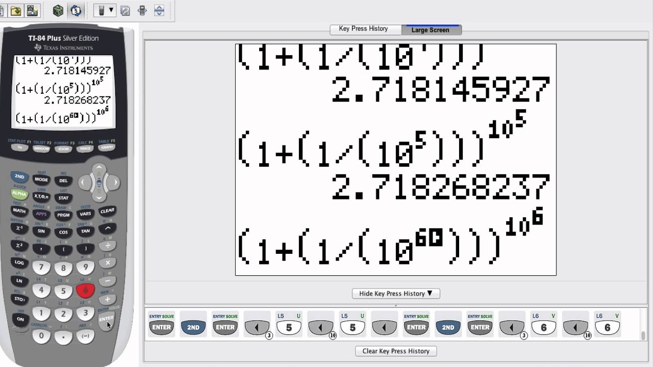 Lecture #47 - the number e - YouTube