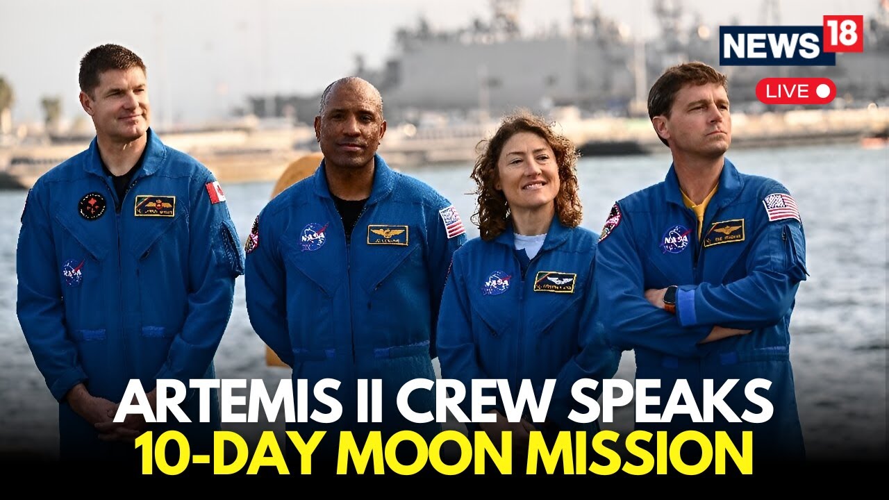 LIVE: NASA’s Next Giant Leap: Artemis II Team Speaks Ahead of Moon ...
