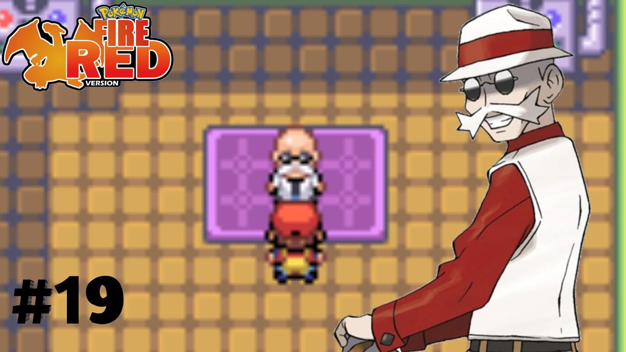 POKEMON FIRE RED VERSION DEFEATED BLAINE 7TH GYM BADGE #19 - YouTube