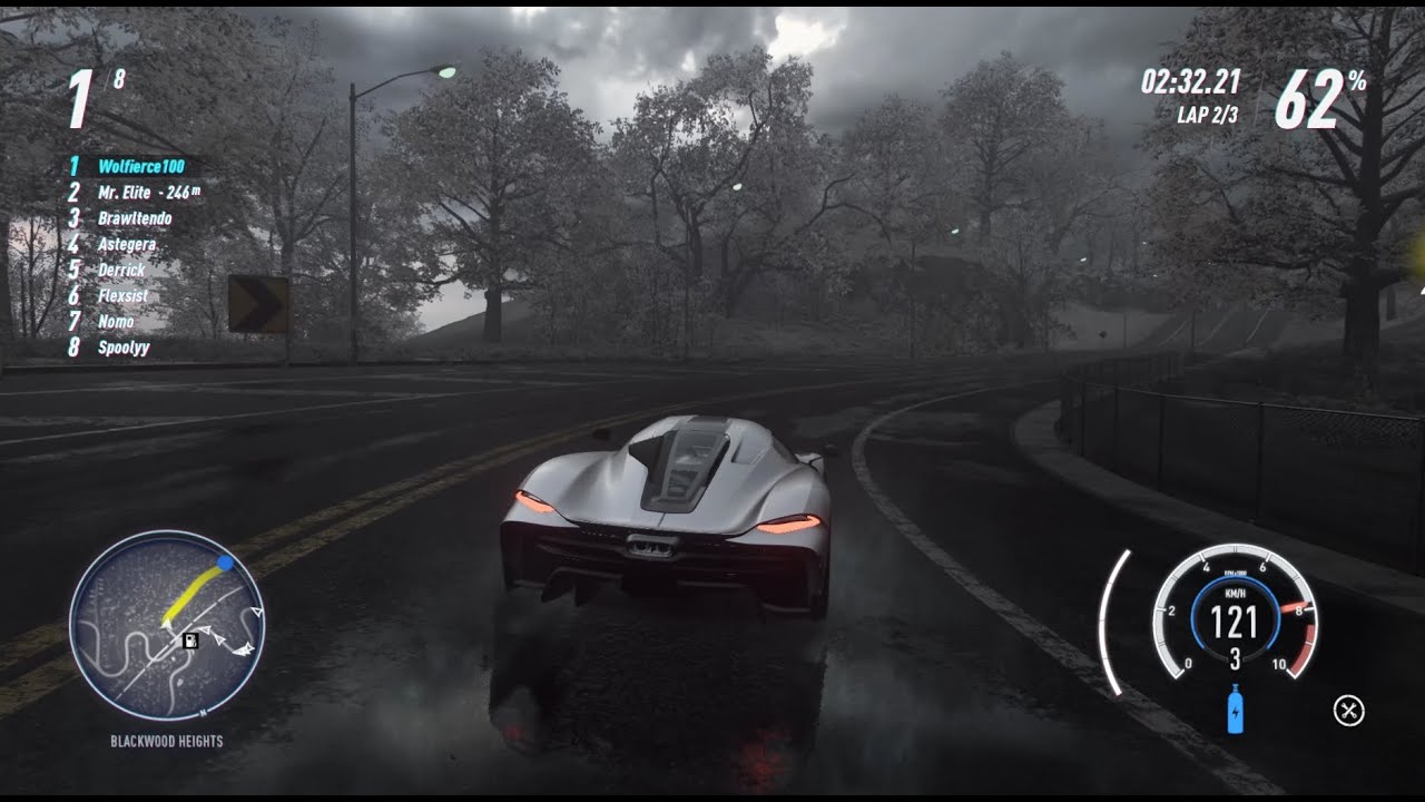 Need For Speed Heat Unite 3.5 Winter Mod Ultra Graphics gameplay ...