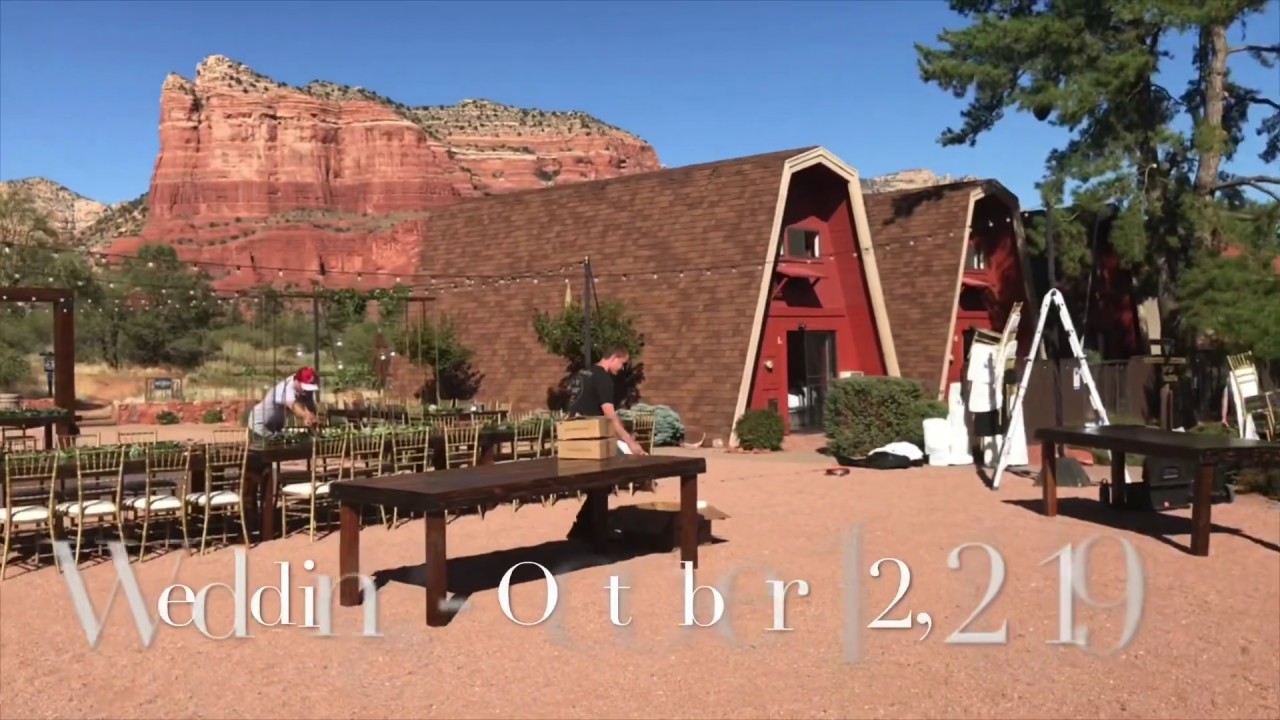 Wedding @ Red Agave Resort in Sedona, AZ - YouTube