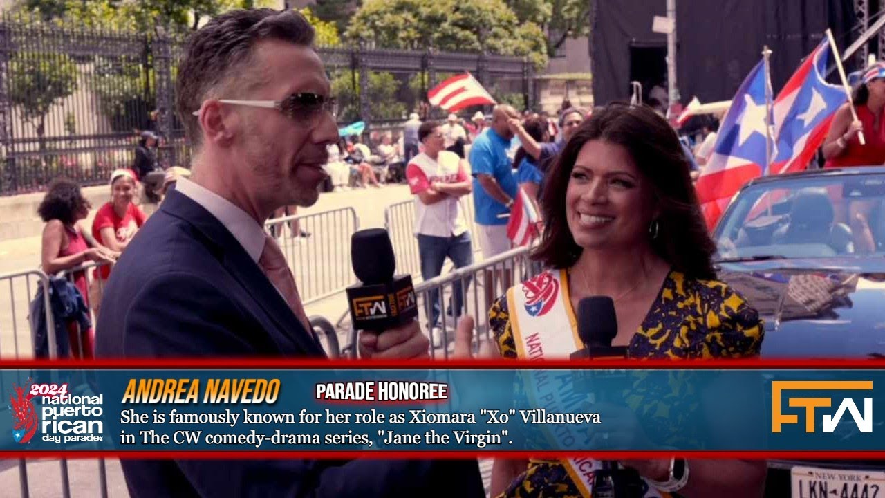 Todd interviews Hollywood Actress, Andrea Navedo at the 2024 National ...