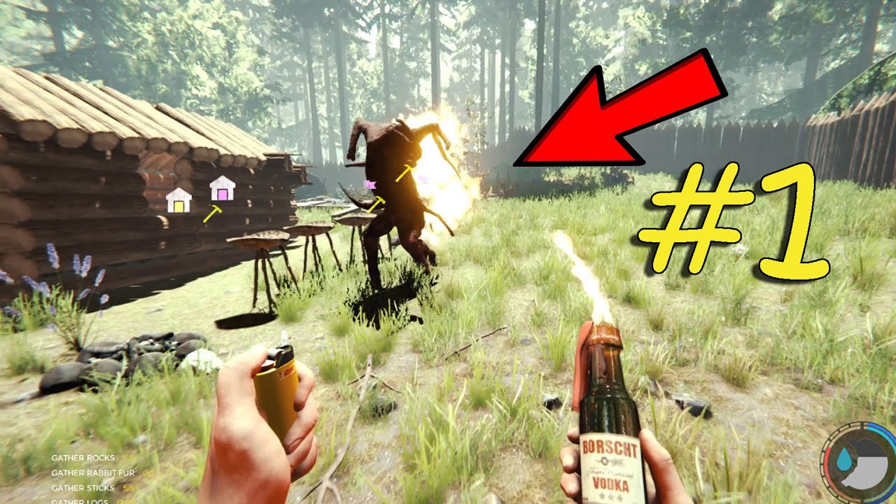 (The Forest) 1 Ngày Đại Chiến Quái Vật Và Thổ Dân - Tập 1 - YouTube