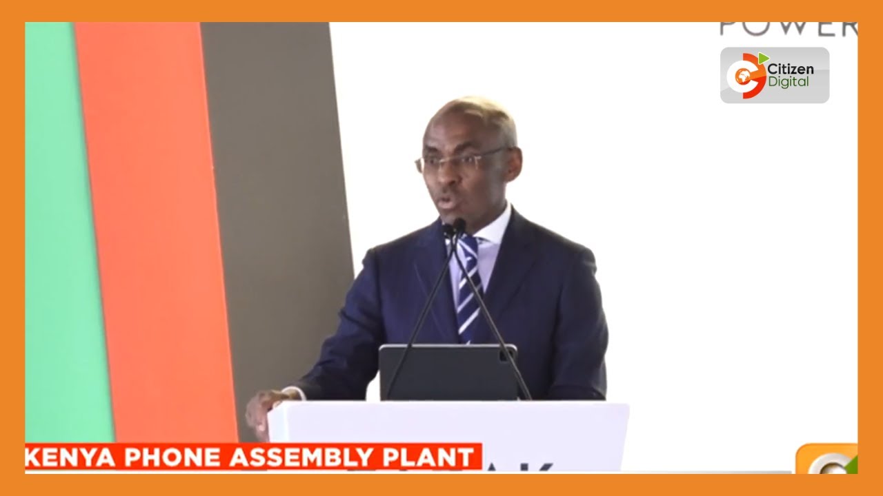 Telco firms open first phone assembly plant in Athi River - YouTube