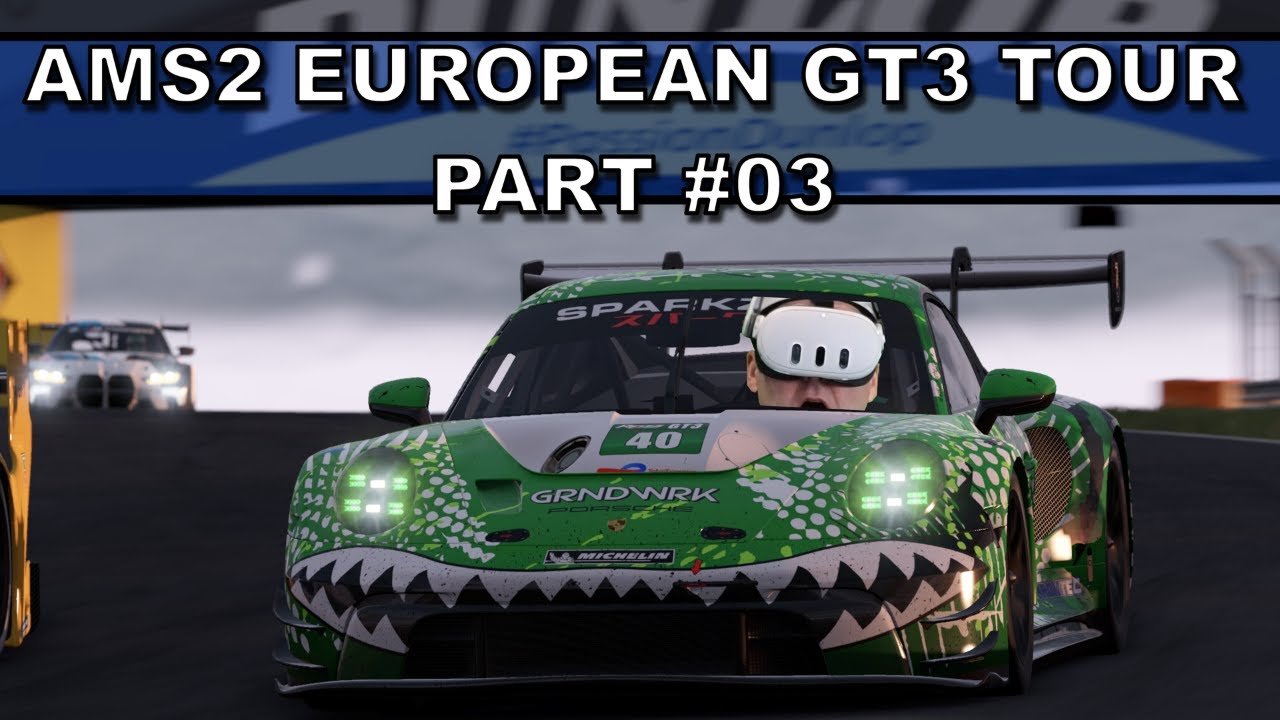 Automobilista 2 Live Stream - The European GT3 Tour Part 3 - YouTube