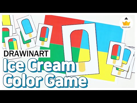 Color Matching Game, Ice Cream activity for Toddlers & Pre-schoolers ...