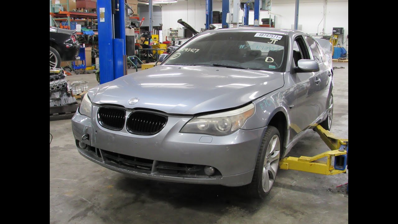 2006 BMW 550i M/T 4.8L V8 N62118k E60 Start/Run Video #7CN93427 - YouTube